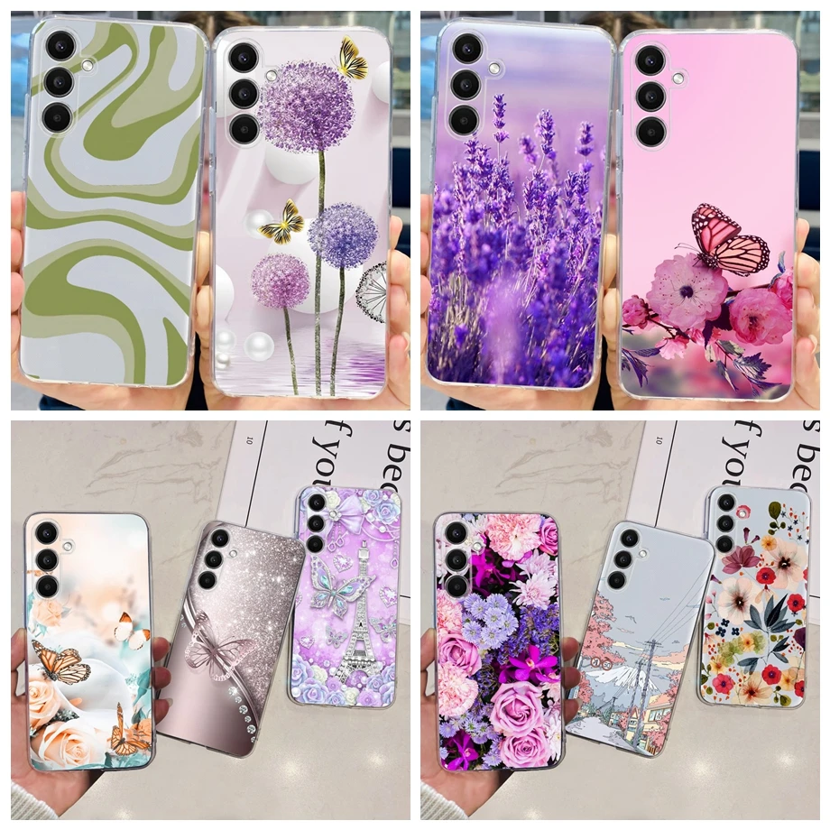 For Samsung M23 F23 Case Phone Cover Beauty Flowers Avocado Green Cases ...
