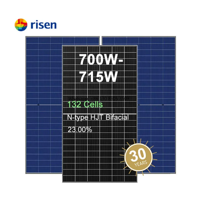 Wholesale 700W Mono Solar Panel N-type HJT 690W 695W 700W 705W 710W ...