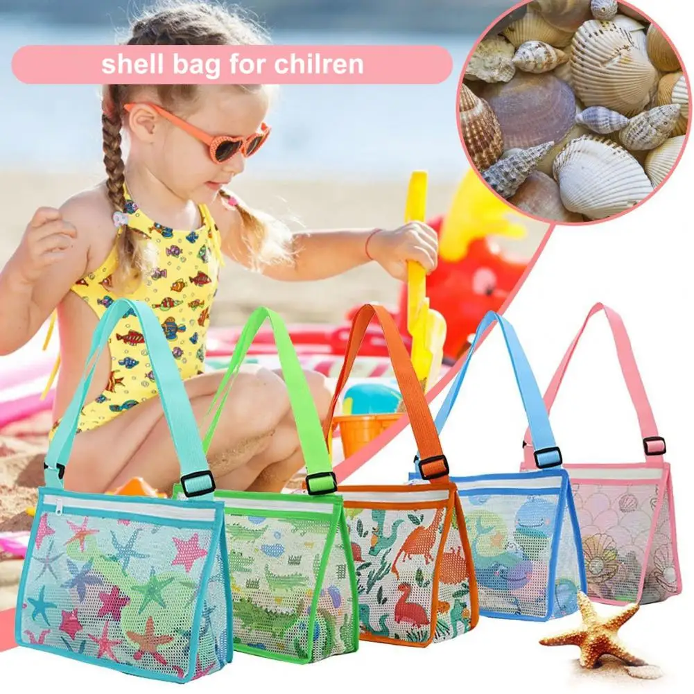 Beach-Toy-Mesh-Bag-for-Children-Kids-Shell-Collecting-Holding-Shells ...