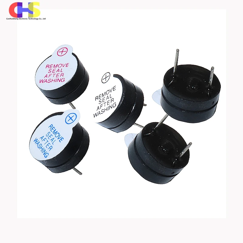 10pcs Ultra Thin 12065 12mm*6.5mm Active Buzzer 3V 5V 12V Magnetic Long ...