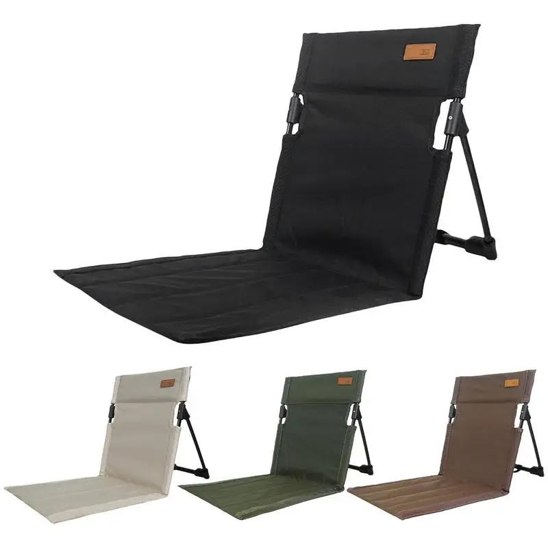 Portable-Camping-Chair-Mat-Foldable-Backrest-Cushion-Outdoor-Garden ...