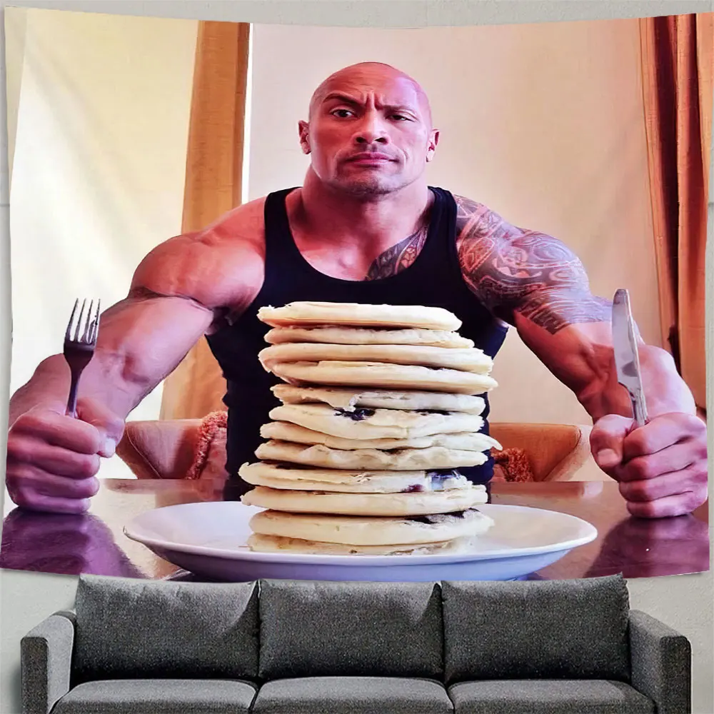 Dwayne Johnson Pancakes