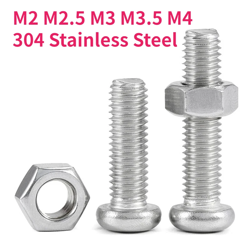 M2-M2-5-M3-M3-5-M4-304-Stainless-Steel-Two-piece-Screw-Nut-Set-Cross.jpg