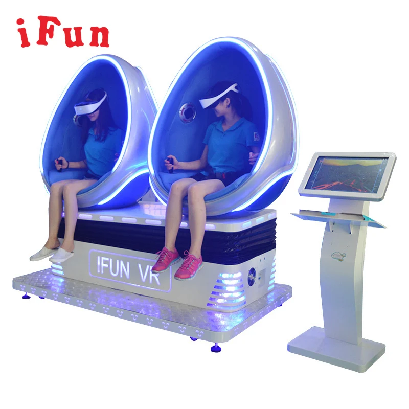 Factory 9D Egg VR Cinema Simulator amusement game machine with VR ...