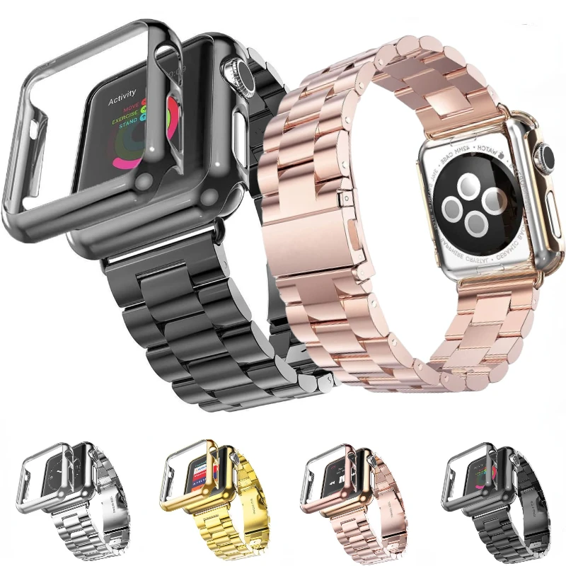 Metal Strap for Apple Watch Band Series 8 745mm 41mm Stainless Steel ...