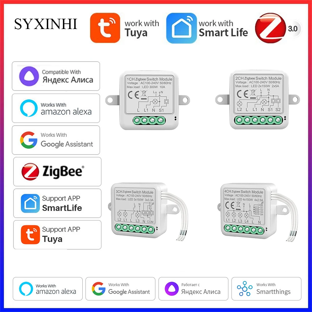 Tuya-Smart-Wireless-Switch-Zigbee-Remote-Control-Switch-Module-With ...