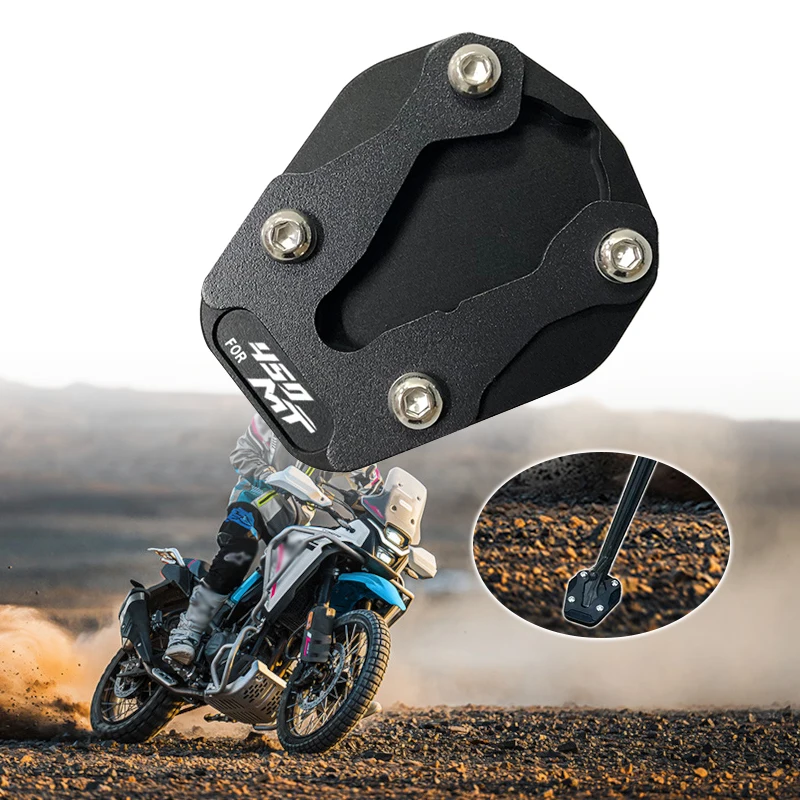Motorcycle-CNC-Kickstand-Enlarge-Plate-Foot-Side-Stand-Enlarger ...