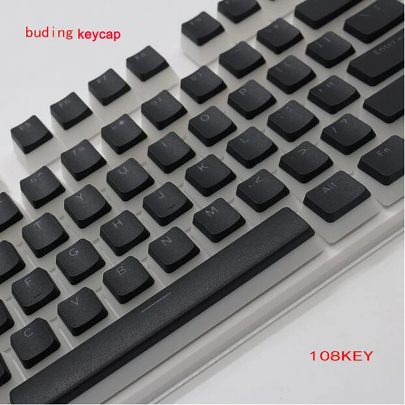 Pudding Keycaps Pbt Oem 108 Keys Keycaps For Cherry Mx Switch ...