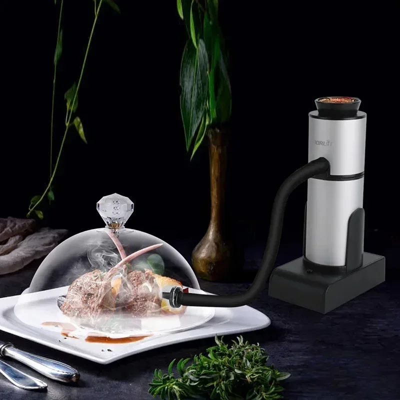 Home-Smoking-Dome-Cover-Kitchen-Cooking-Smoke-Hood-Acrylic-Smoke ...