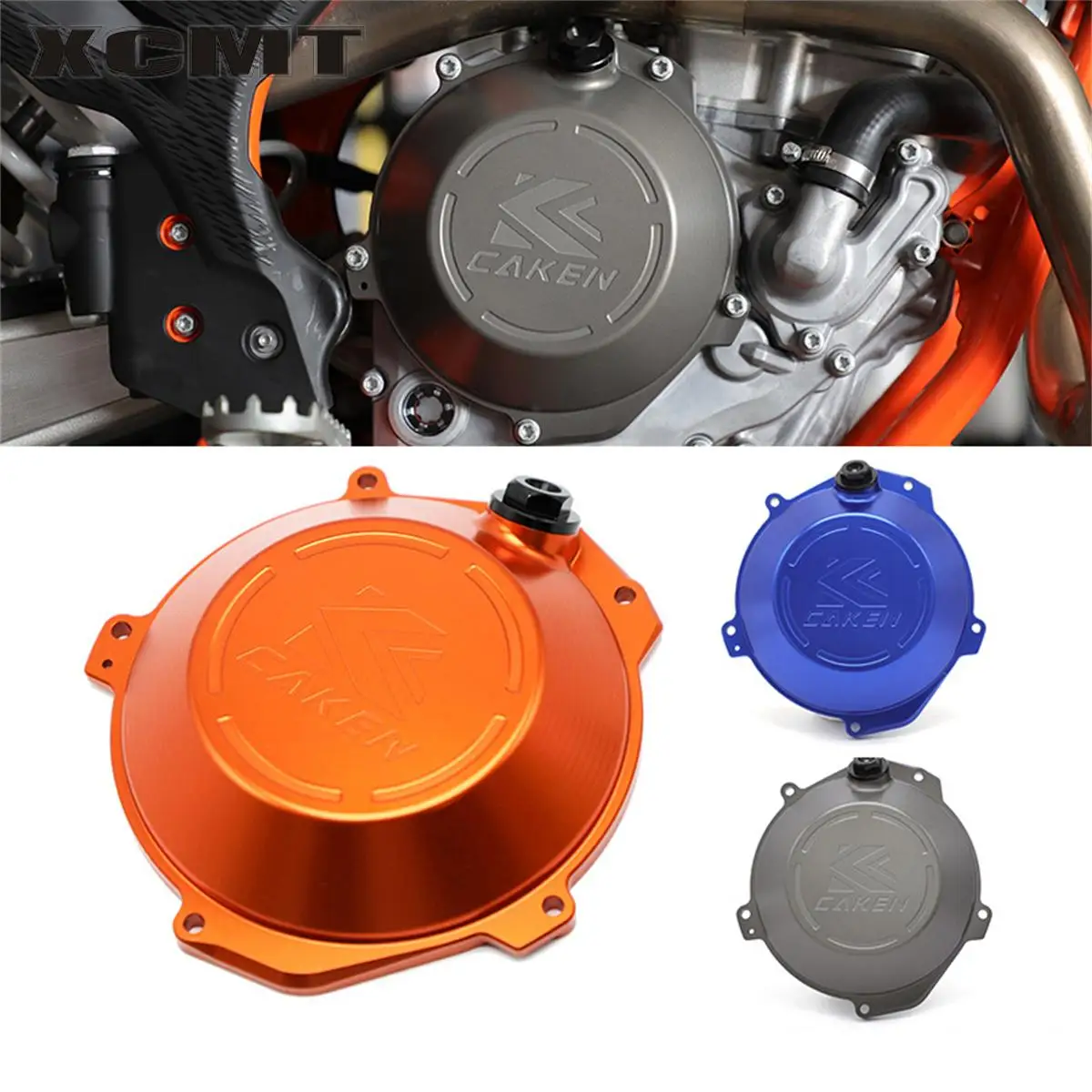 CNC Clutch Cover Guard Protector Case For KTM SXF250 SXF350 XCF250 ...