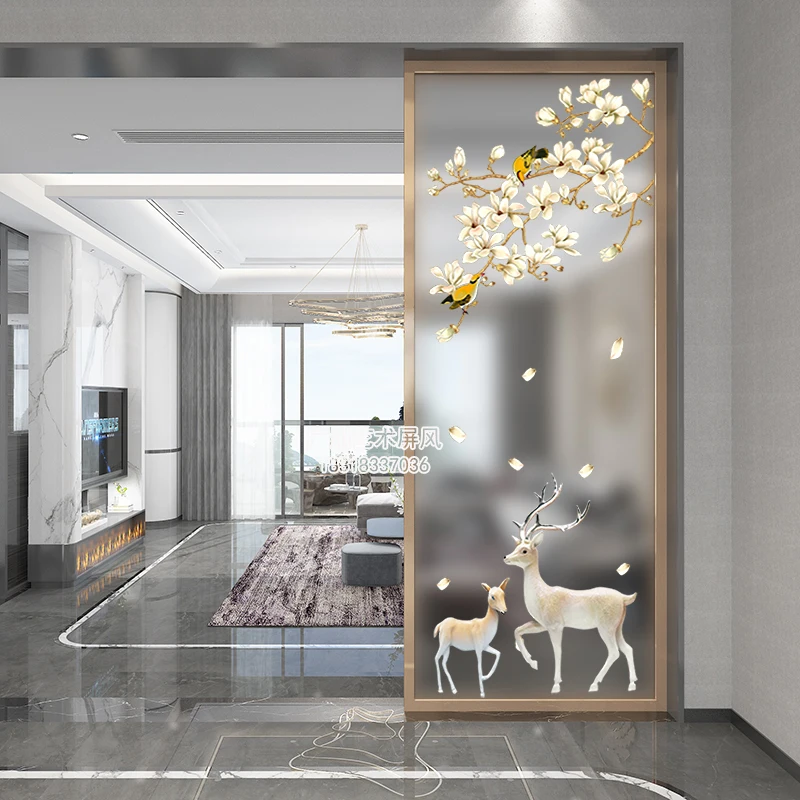 Translucent Glass Wall