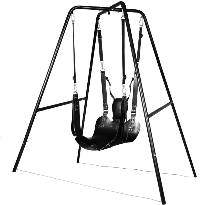 High-quality-Genuine-Leather-Position-Aid-Sex-Swing-Floor-stand-Swing ...