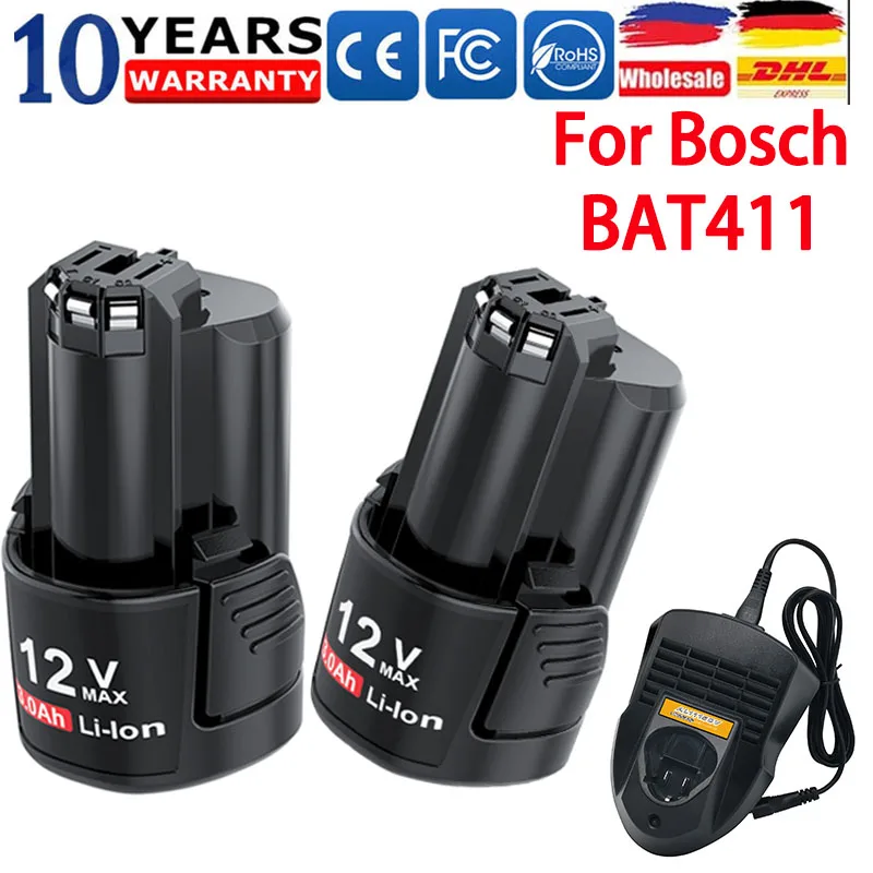 For-Bosch-12V-10-8V-3000mAh-lithium-Rechargeable-Battery-BAT411-BAT412 ...