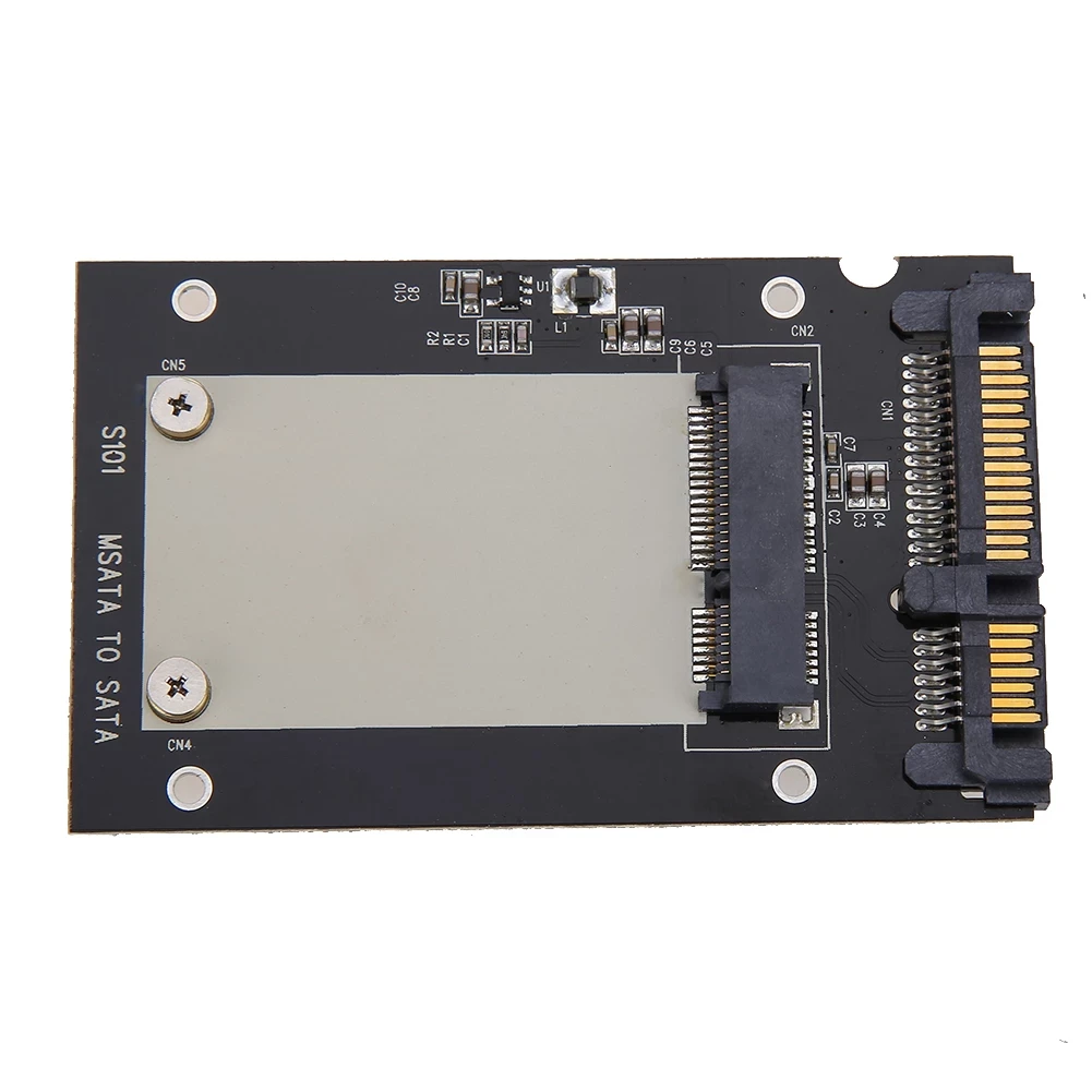 Universal Msata To 2.5" Sata Standard Mini Ssd M Sata To 2.5 Inch Sata ...