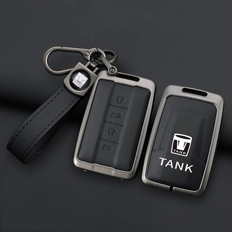 Zinc-Alloy-Leather-Key-Cover-Case-Set-For-Great-Wall-GWM-WEY-TANK-300 ...