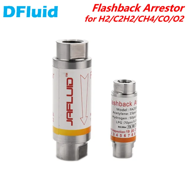 SS316 Flashback Arrestor FBA Hydrogen Acetylene, 55% OFF