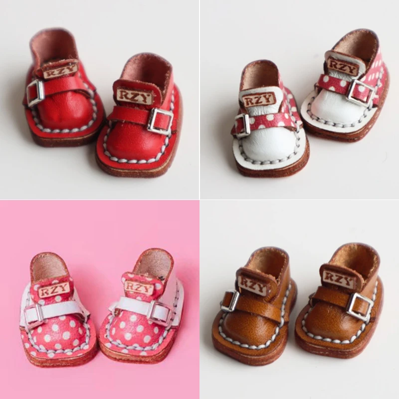 Ob11-Dolls-Shoes-Cute-Leather-Shoes-Spotted-Shoes-for-Body9-YMY-Body ...