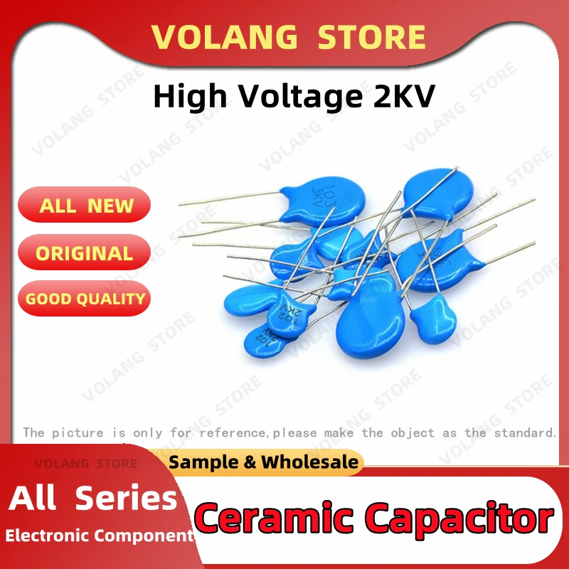 20Pcs-High-Voltage-Ceramic-Capacitor-2KV-15PF-22PF-100PF-120PF-150PF ...