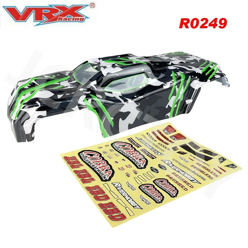 RC-VRX-R0249-R0250-325mm-Wheelbase-PVC-Body-Shell-w-Sticker-For-1-8-VRX ...