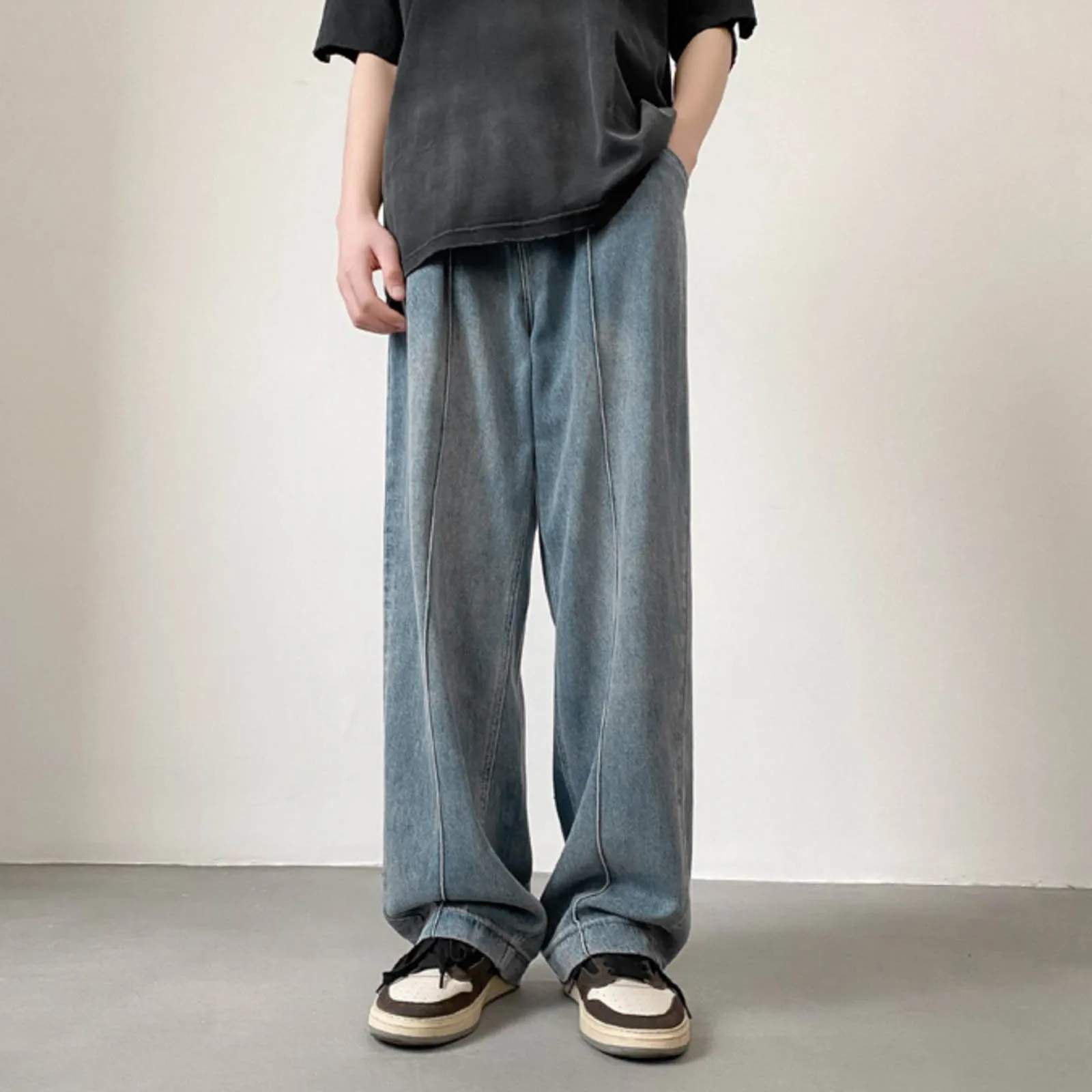 Men-Wide-Leg-Jeans-Loose-Straight-Baggy-Denim-Pant-Men-S-Women-S ...