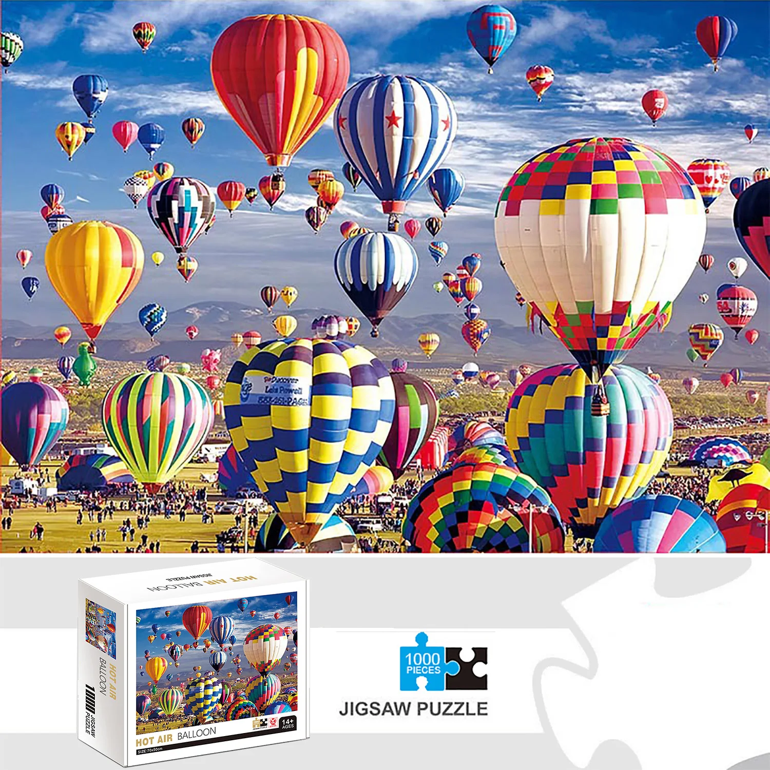 1000-Pieces-Hot-Air-Balloon-Jigsaw-Puzzle-Home-Decor-Adults-Puzzle ...
