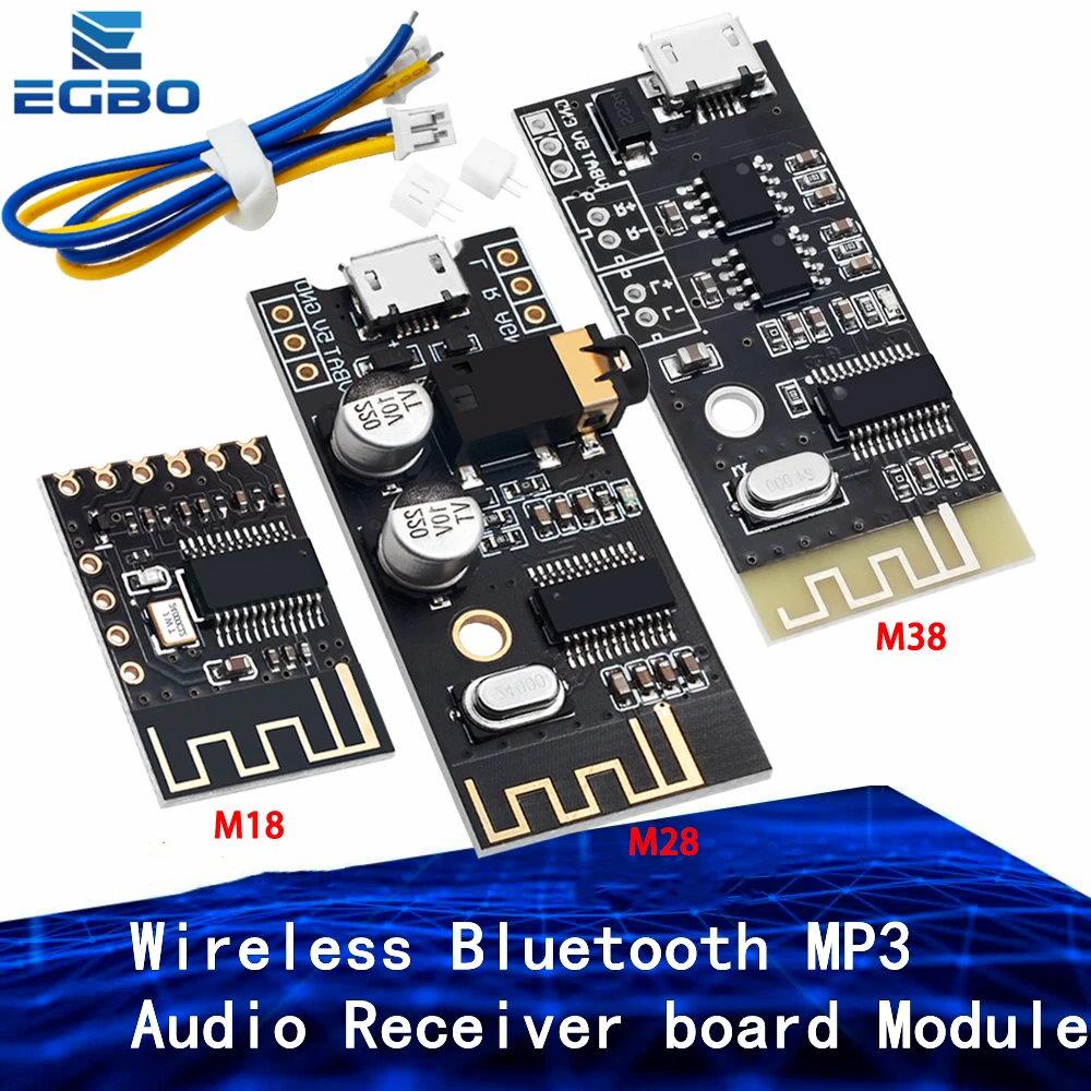 MH MX8 Wireless Bluetooth MP3 Audio Receiver board Module BLT 4.2 mp3 ...