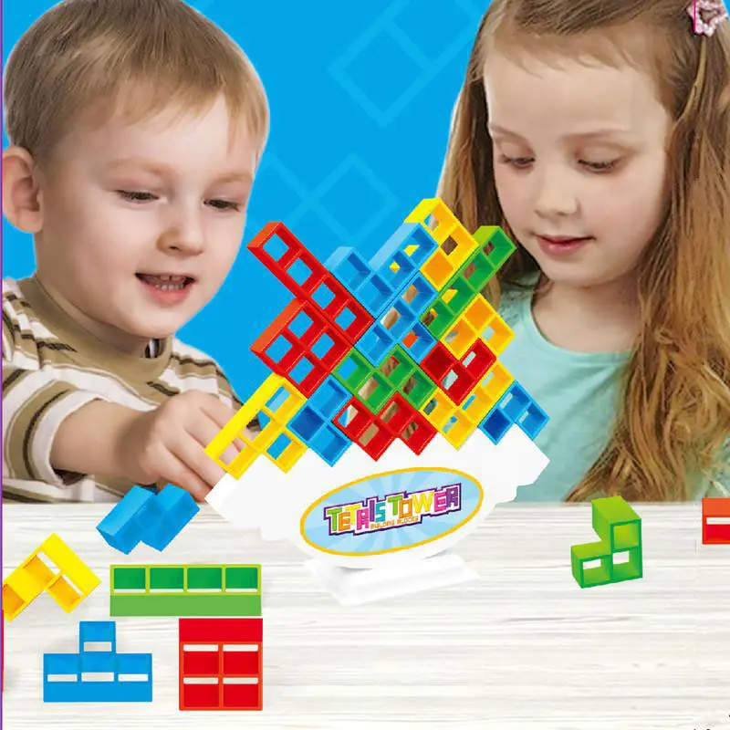 3D-Tetra-Tower-Game-Stacking-Stack-Building-Blocks-Balance-Puzzle-Board ...