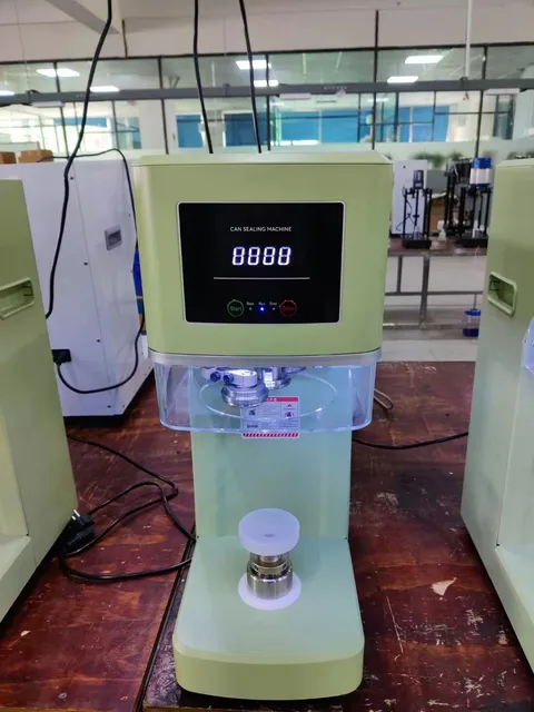 Non Rotary 3S Full Automatic Intelligent Can Sealing Machine Plastic ...