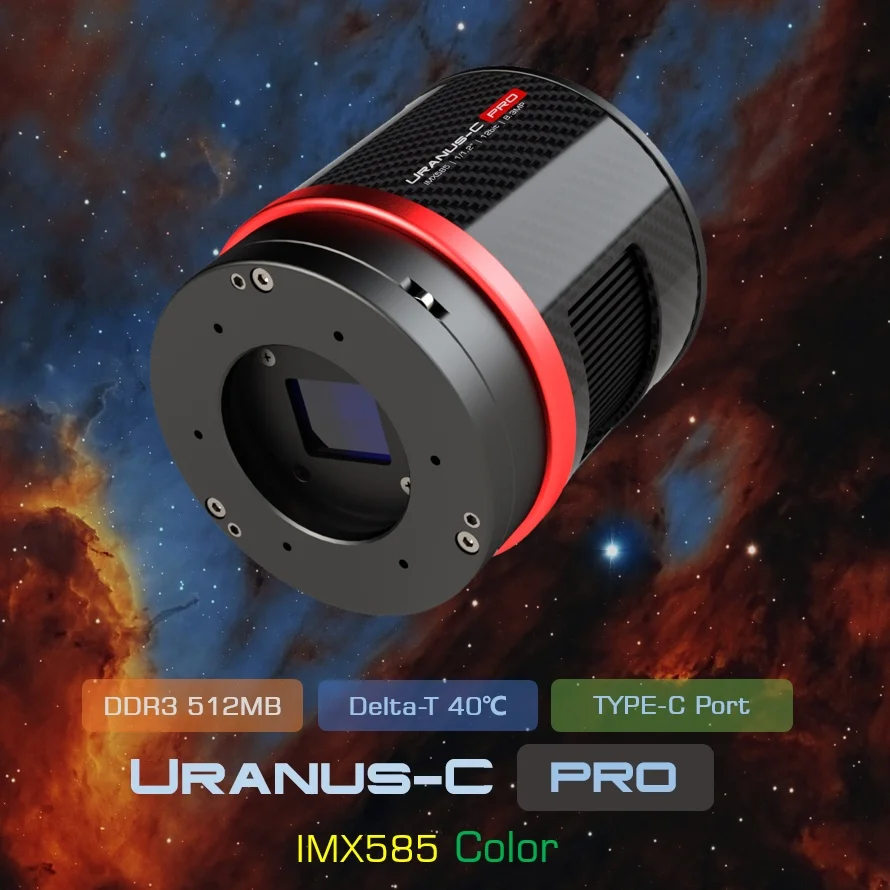 Player One Uranus-C Pro (IMX585) USB3.0 Color Cooled Camera Astronomy ...