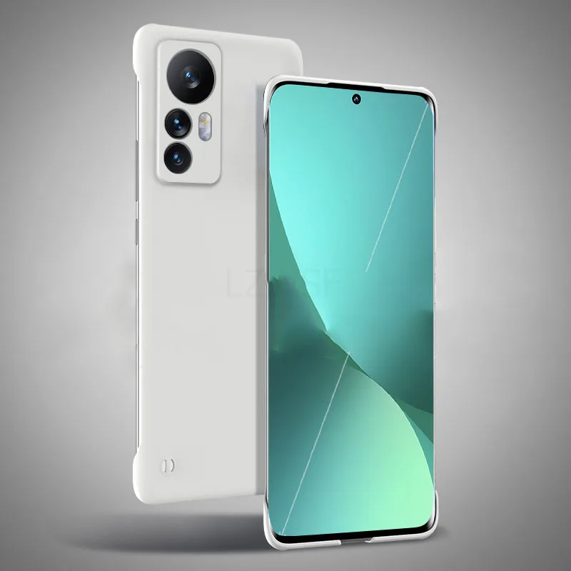 Frameless Slim Skin Matte Hard PC Back Cover Case For Xiaomi 12 13 Lite ...