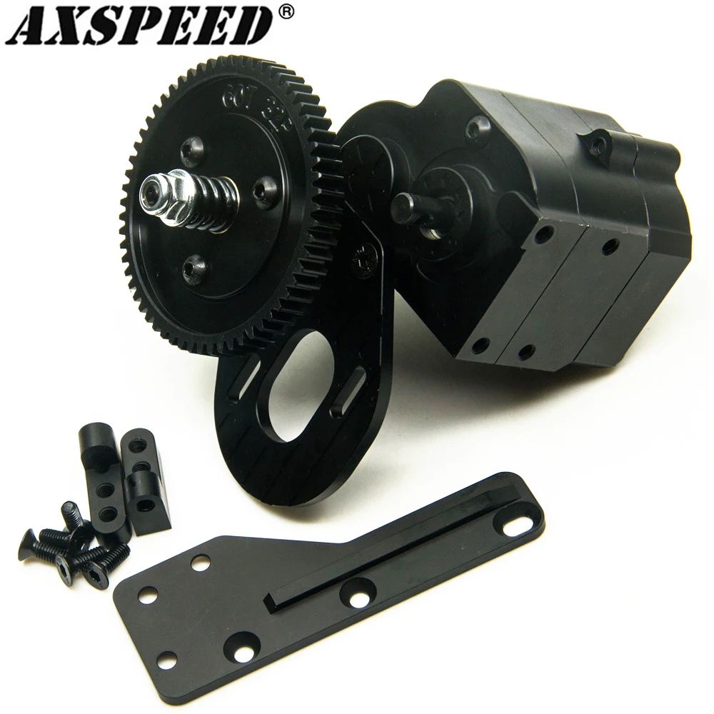 AXSPEED-Metal-CNC-Chassis-Gearbox-Transfer-Case-AX2-Transmission-Box-2 ...