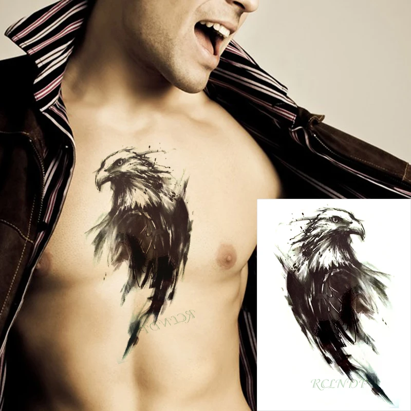 Pegasus Chest Tattoo
