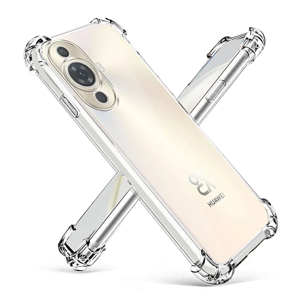 For-Huawei-Nova-11i-Case-Clear-Shockproof-Silicone-Soft-Cover-Cases-For ...