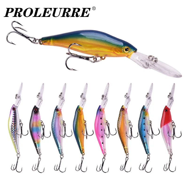 1Pcs-Pesca-Laser-Fishing-Lure-9-5cm-7-5g-Sinking-Minnow-Wobblers-Fish ...