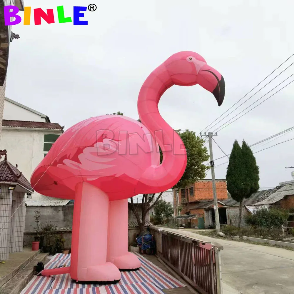 Lady-Party-Decoration-Giant-Inflatable-Flamingo-Pink-Inflatable-Bird ...