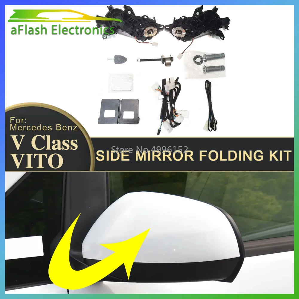 For Mercedes Benz V Class VITO W447 2014-2022 Car Side Mirror Folding ...