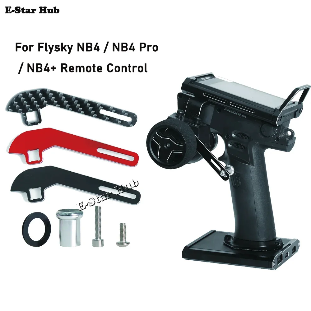 Metal-Carbon-Fiber-Transmitter-Steering-Wheel-Trigger-One-handed ...