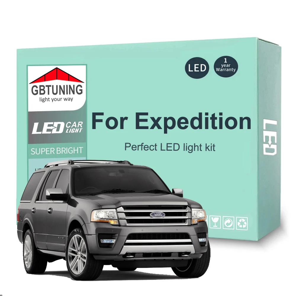 LED Interior Light Bulb Kit For Ford Expedition 1997-2010 2011 2012 ...