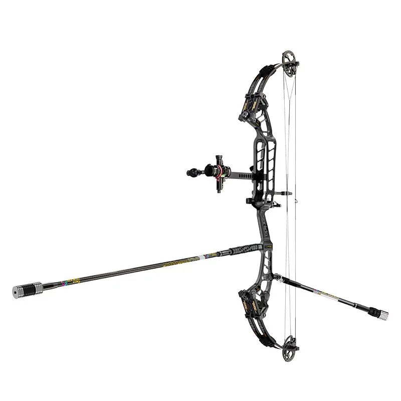 Sanlida Archery Hero X10 Target Compound Bow Kit Ata 40" Draw Length 27"-29.5" With All ...