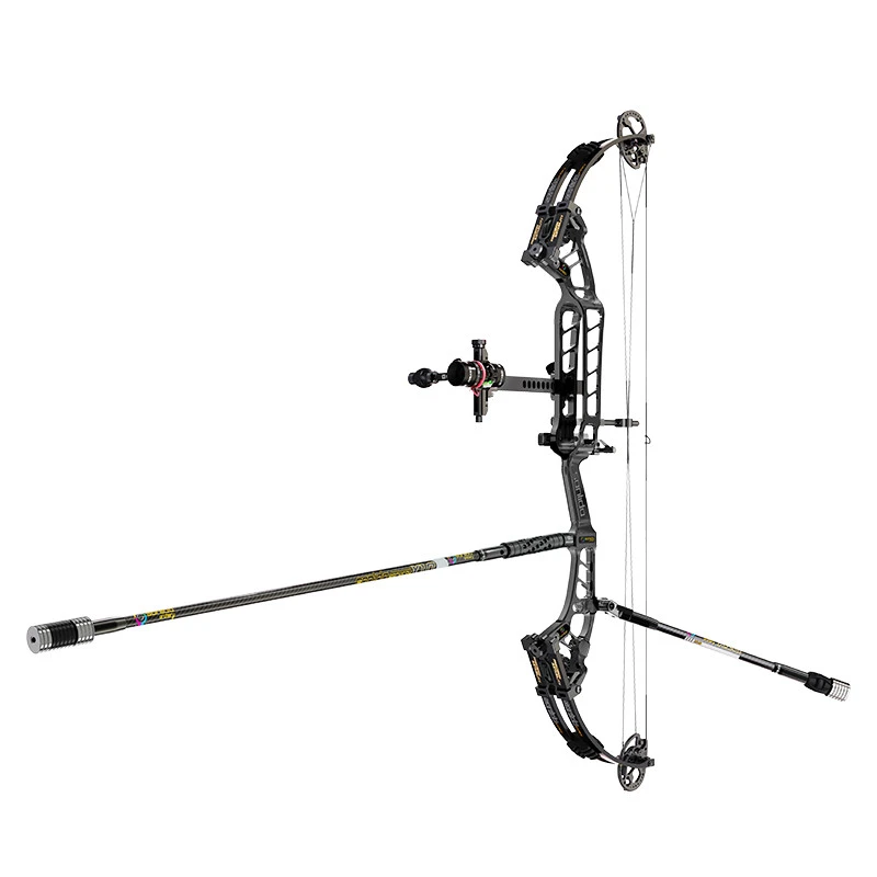 Sanlida Archery Hero X10 Target Compound Bow Kit Ata 40" Draw Length 27"-29.5" With All ...