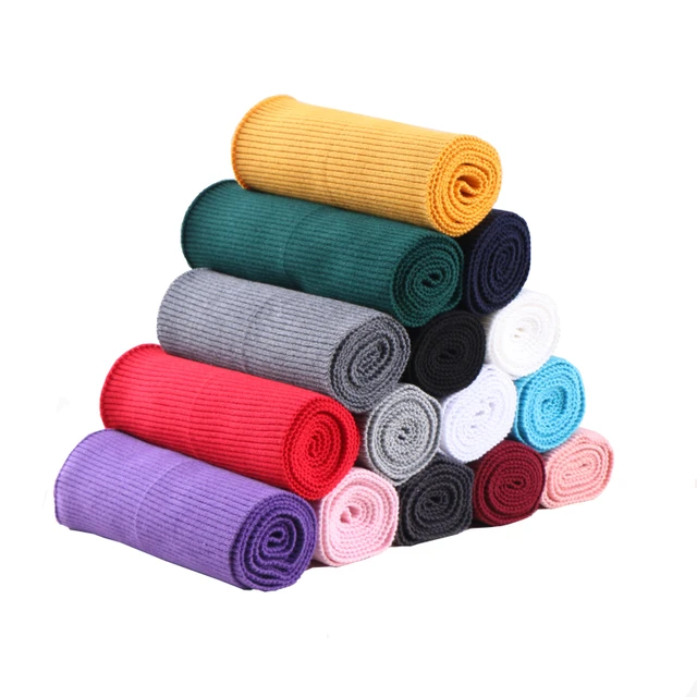 Heavy Ribbed Knit Fabric