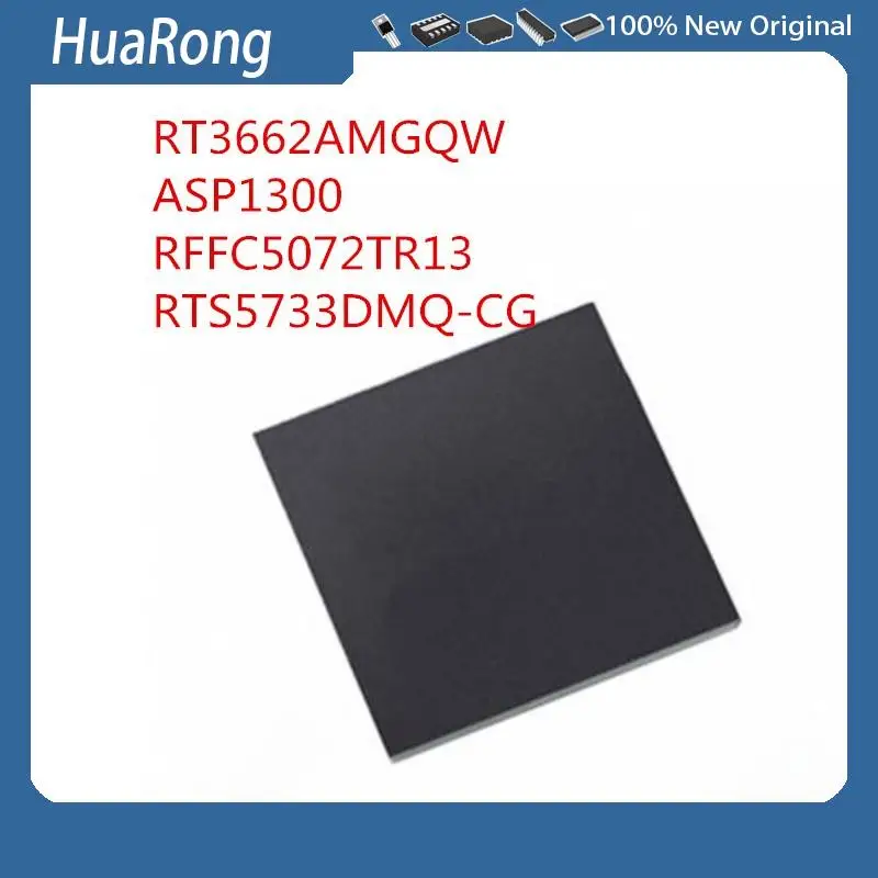 2PCS-LOT-RT3662AMGQW-RT3662AM-ASP1300-RFFC5072TR13-RFFC5072-RTS5733DMQ ...