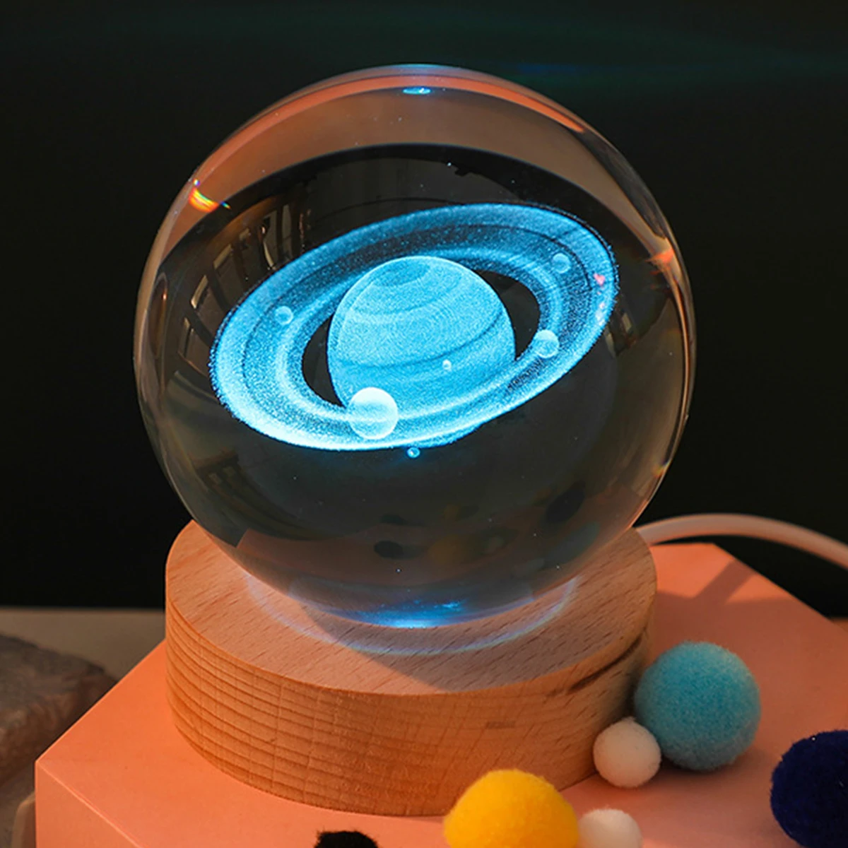 LED-Night-Light-3D-Crystal-Ball-Lamp-Planet-Lights-Bedside-Night-Lights ...