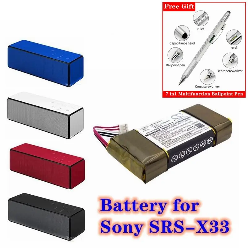 Speaker Battery 7.4V/1900mAh ST-03 for Sony SRS-X33,SRSX33 - AliExpress 44