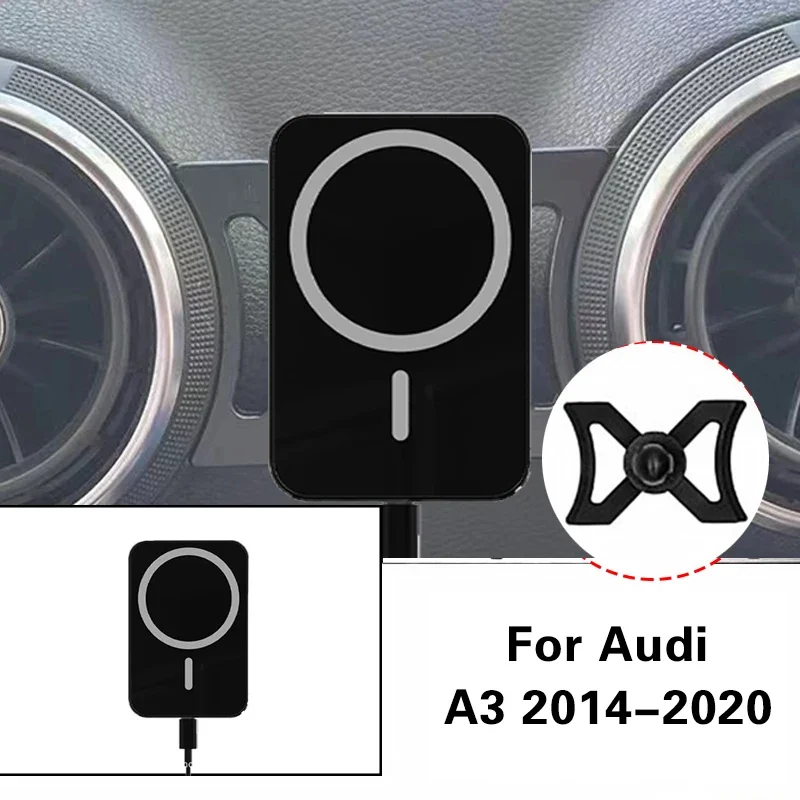 Magnetic-Car-Phone-Holder-For-Audi-A3-S3-8V-2014-2020-Air-Outlet-Clip ...