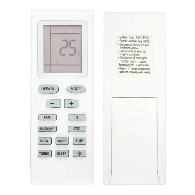 Air-Conditioning-Remote-Control-For-GREE-Trane-Electrolux-YB1F2-YB1F ...
