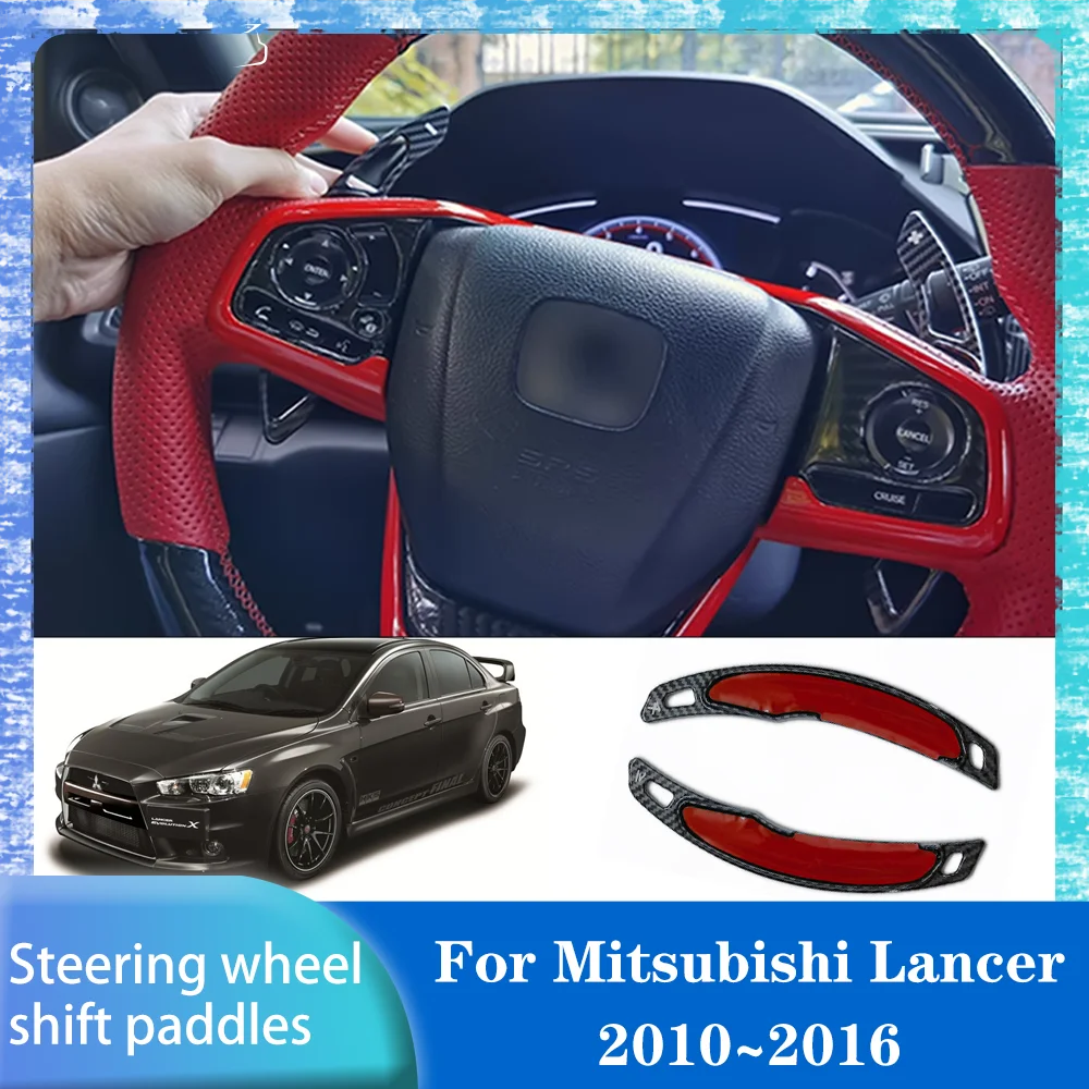 Carbon Fiber Pattern Car Steering Wheel Shift Paddle Extension For ...
