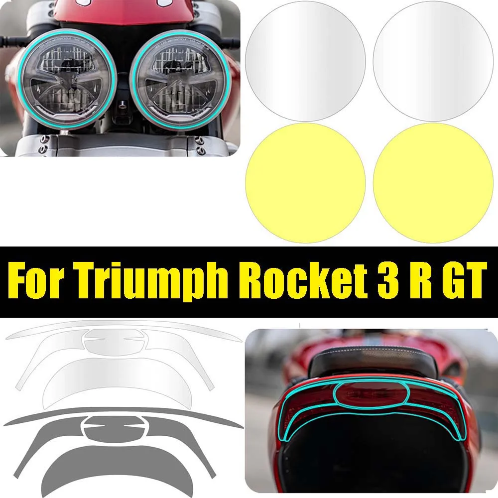 Para-triumph-rocket-3-r-3-gt-iii-cluster-motocicleta-scratch-prote-o ...