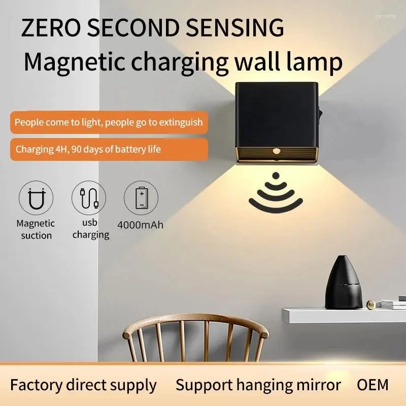 LED-Rechargeable-Wall-lamp-Human-Body-Sensor-Light-Cordless-Magnetic ...
