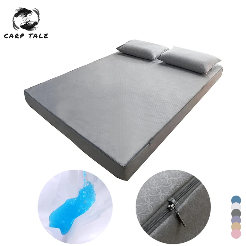 New-Six-sided-Fully-Enclosed-Waterproof-Bed-Cover-Mattress-Protector ...
